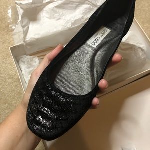 Jimmy Choo | Shoes | Jimmy Choo Shimmery Snakeskin Pattern Flats | Poshmark